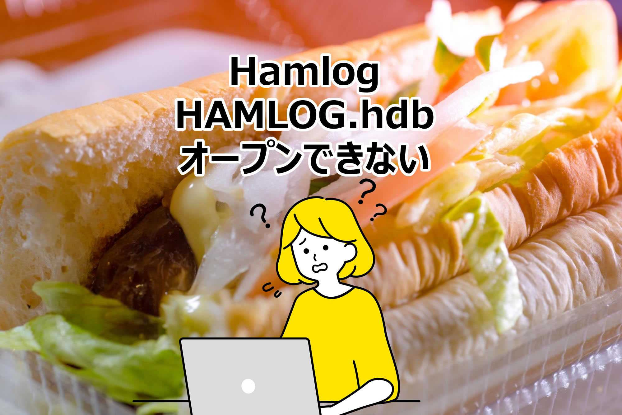 HamLog 「HAmLOG.hdb がオープンできません」と言うトラブルとその対策 | WOW99